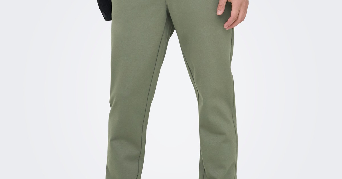 Solid colored chinos | Dark Grey | ONLY & SONS®