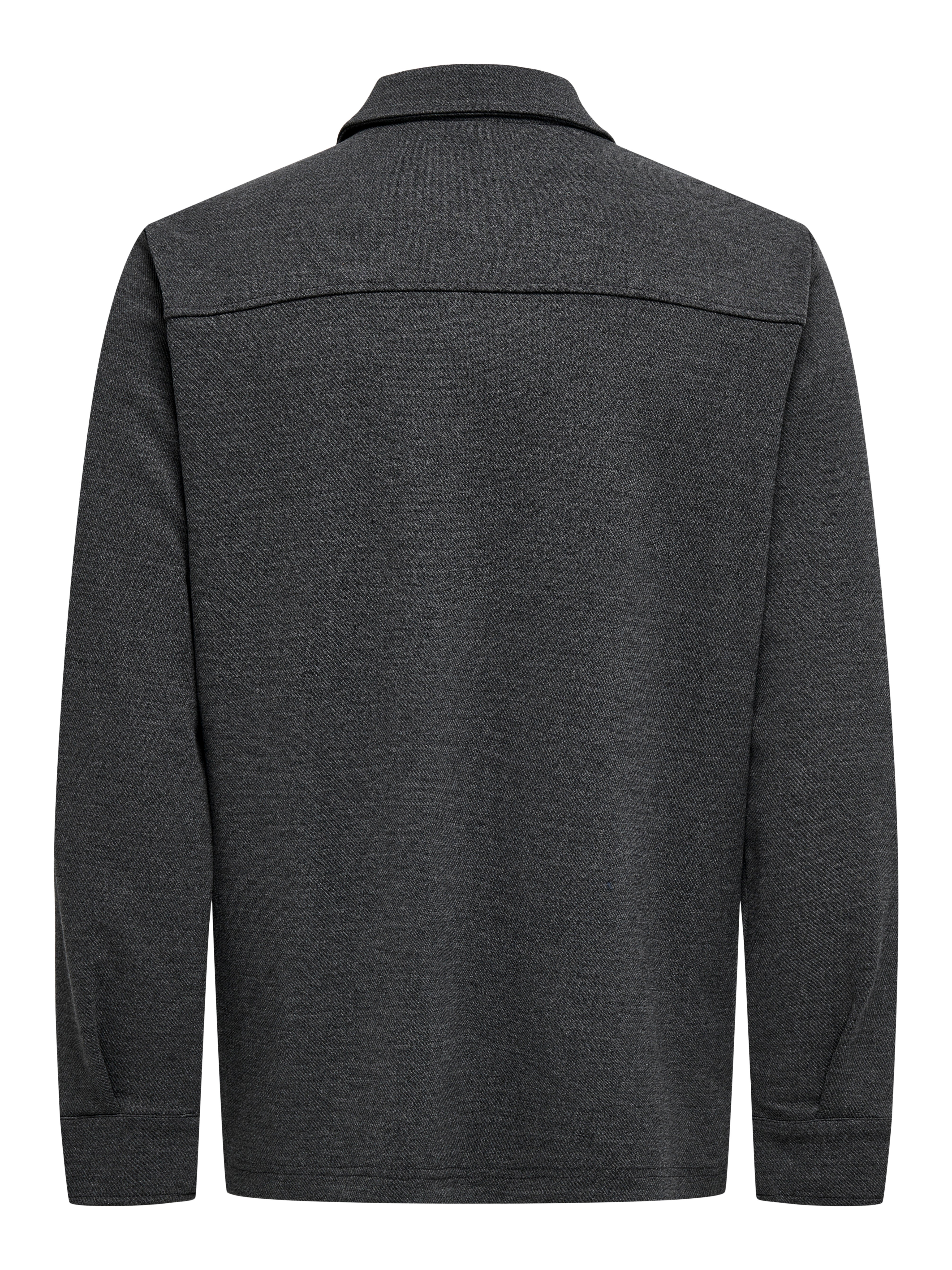 Solid colored shacket | Dark Grey | ONLY & SONS®