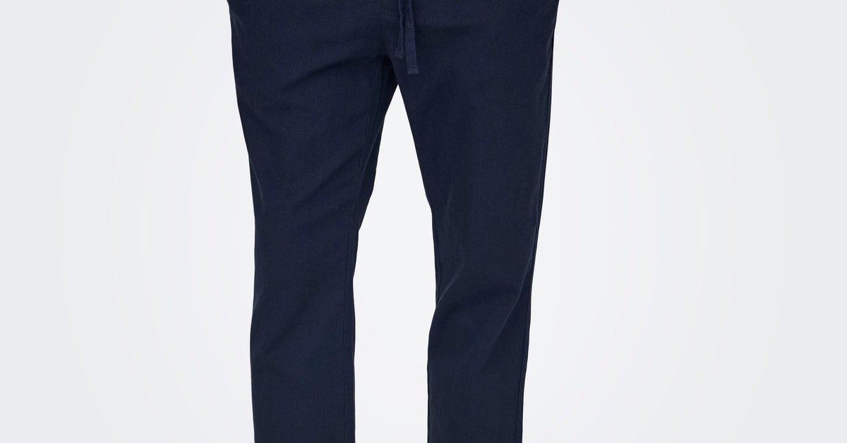 ONSLINUS Tapered fit Joggerit | Dark Blue | ONLY & SONS®