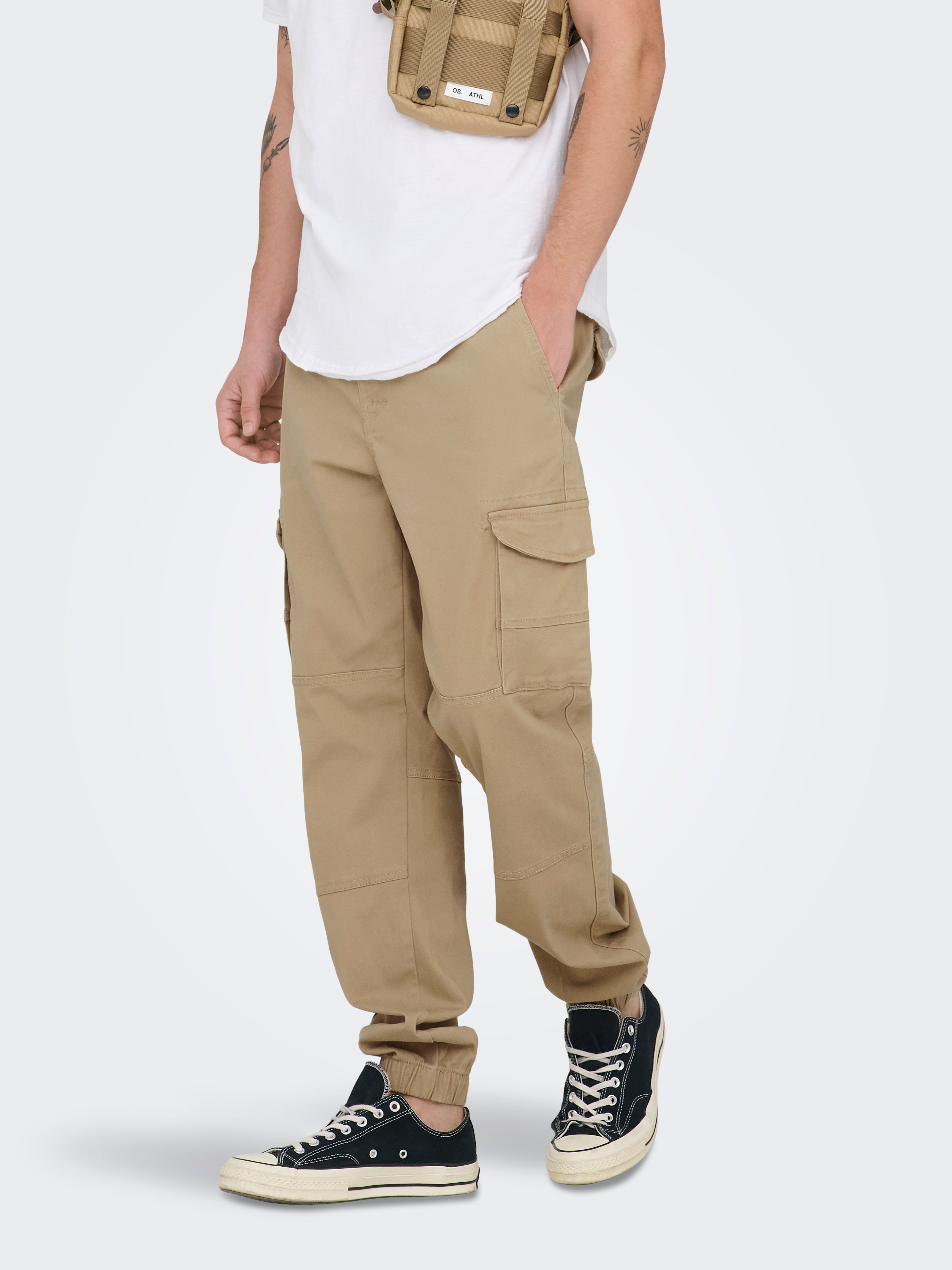 Men's Cargo Pants: black, green & more | ONLY & SONS