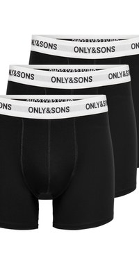 ONSFITZ 3-pack Trunks | Black | ONLY & SONS®