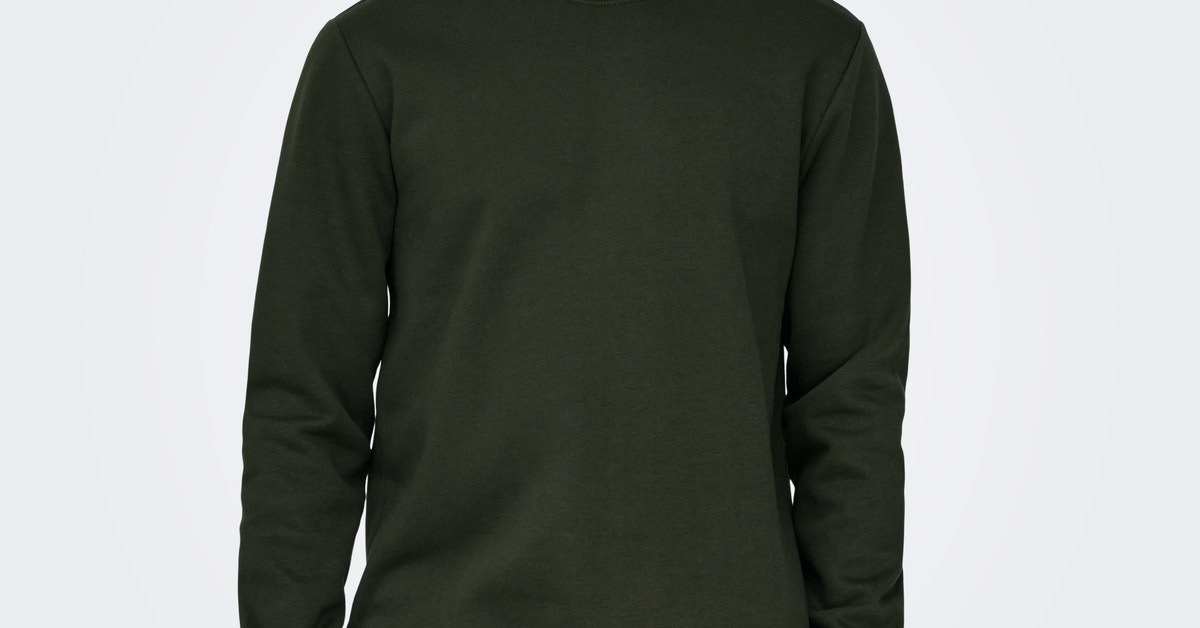 ONSCONNOR Sweatshirt | Dunkelgrün | ONLY & SONS®