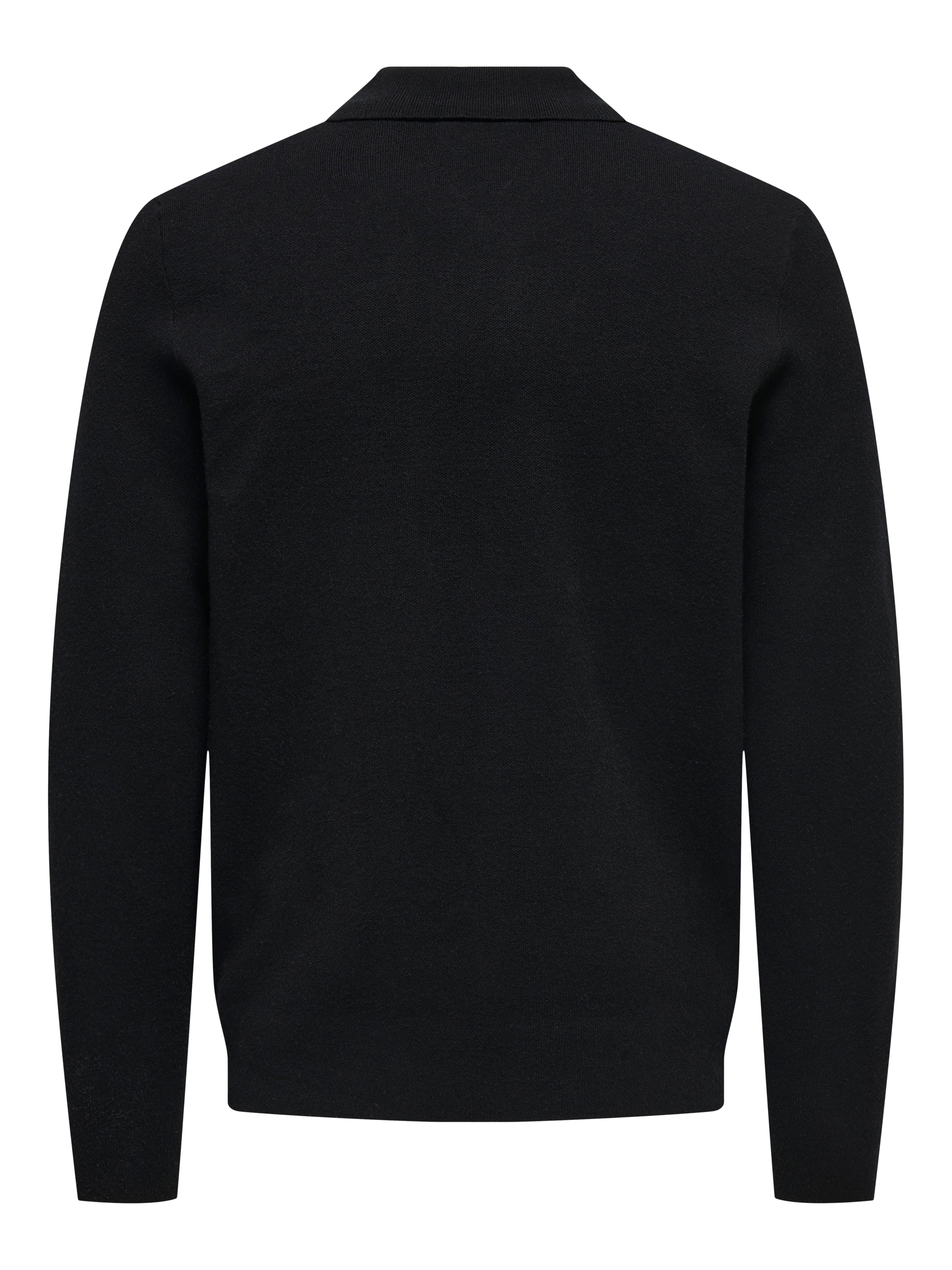 ONSCOOPER Pullover | Black | ONLY & SONS® ONSCOOPER Pullover | Black | ONLY & SONS®