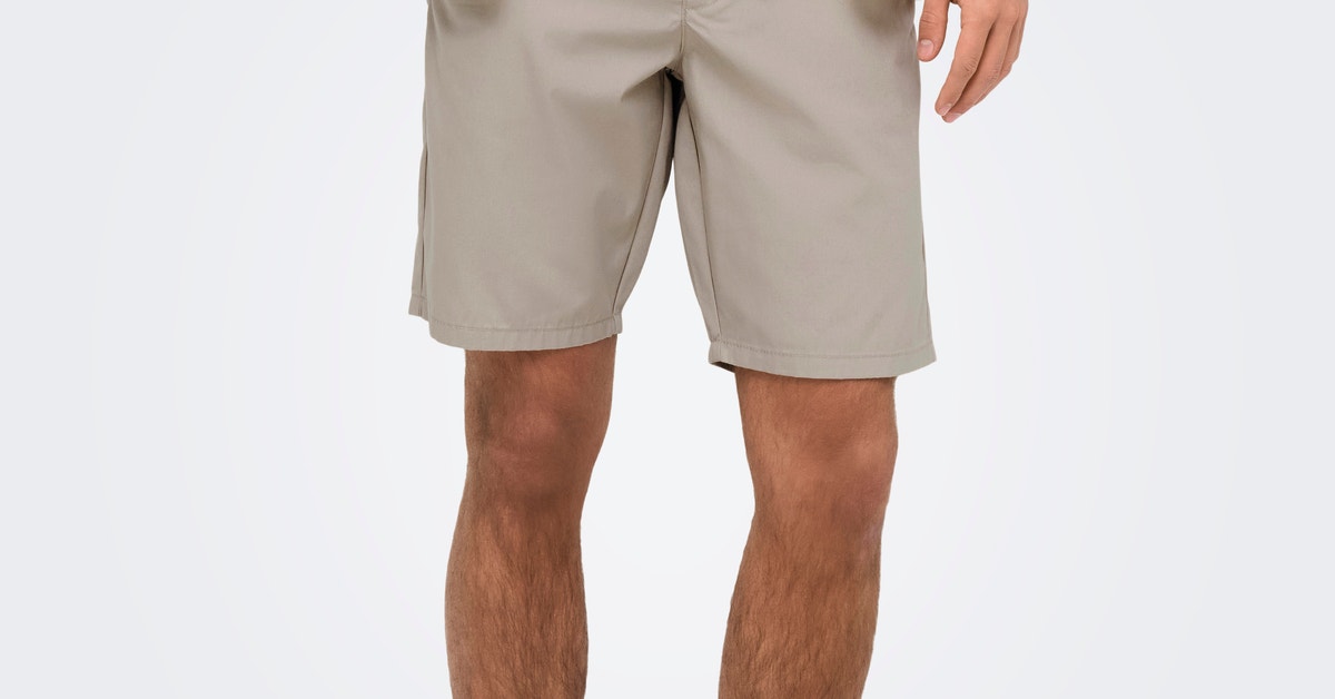 ONSKAL Slim fit Shorts | Lichtbruin | ONLY & SONS®